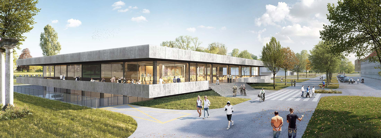 Spatenstich Erweiterung Campus MILAK - IKK