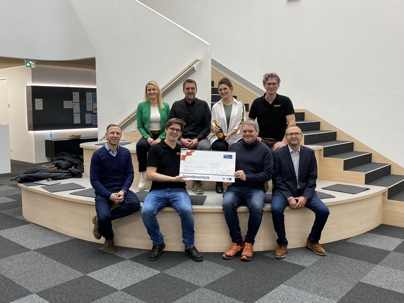 Scheckübergabe BIM - IKK